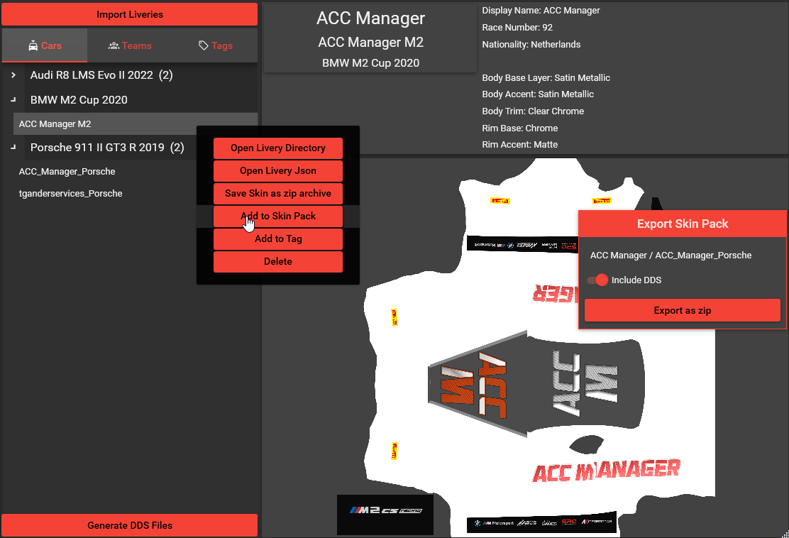 GitHub - floriwan/ACC-Manager: Provides tooling for Assetto Corsa ...