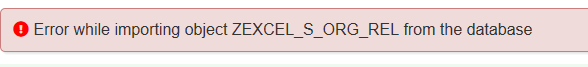 Pull Repo: ERROR while importing Object [...] from the DB · Issue #729 · abap2xlsx/abap2xlsx ...