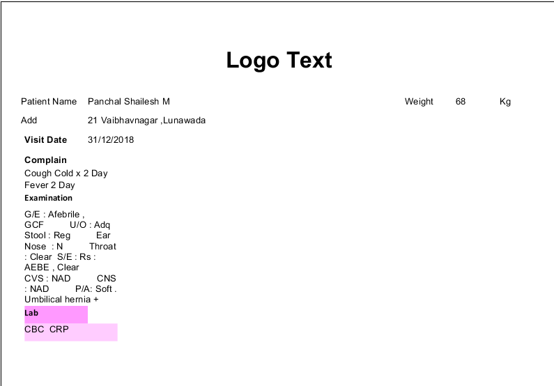 TextField overlap and subreport not work perfect in 0.9d · Issue #38 · SIMITGROUP/phpjasperxml ...