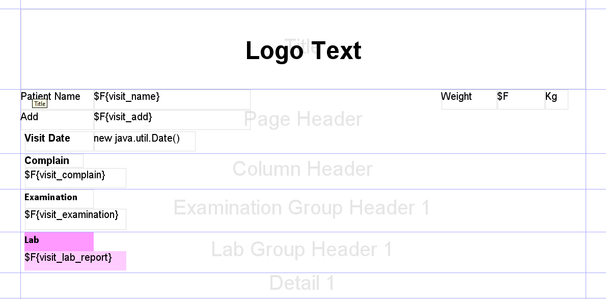 TextField overlap and subreport not work perfect in 0.9d · Issue #38 · SIMITGROUP/phpjasperxml ...