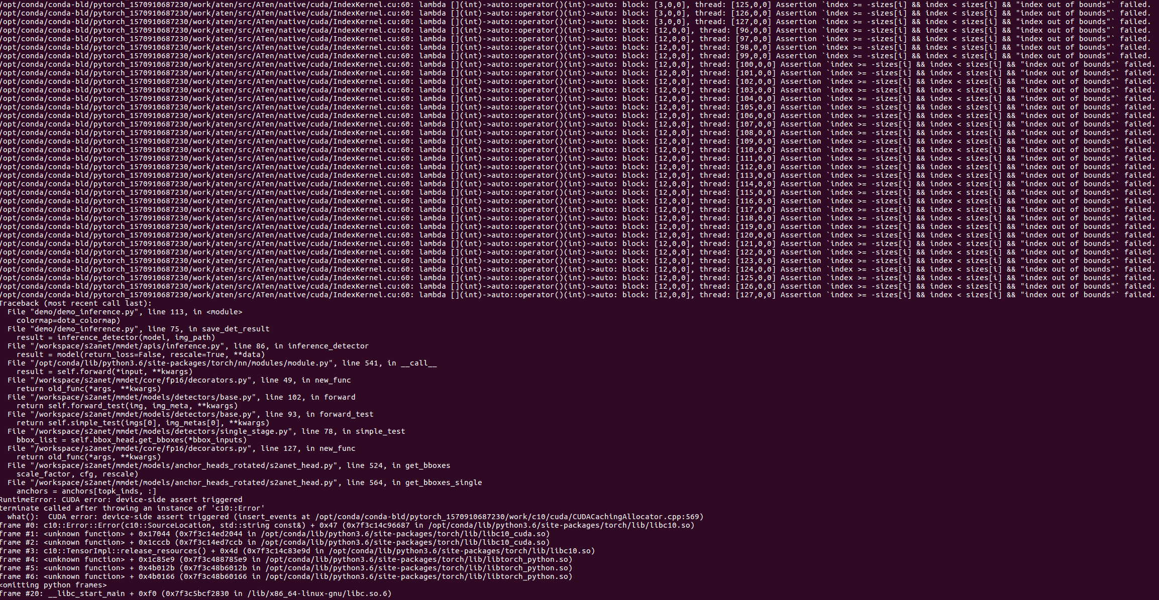重新训练的模型不能用 · Issue #79 · csuhan/s2anet · GitHub