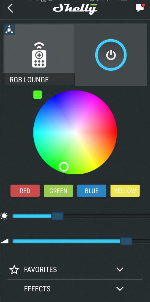 RGBW 2 - white only mode on/off · Issue #41 · Drenso/cloud.shelly · GitHub