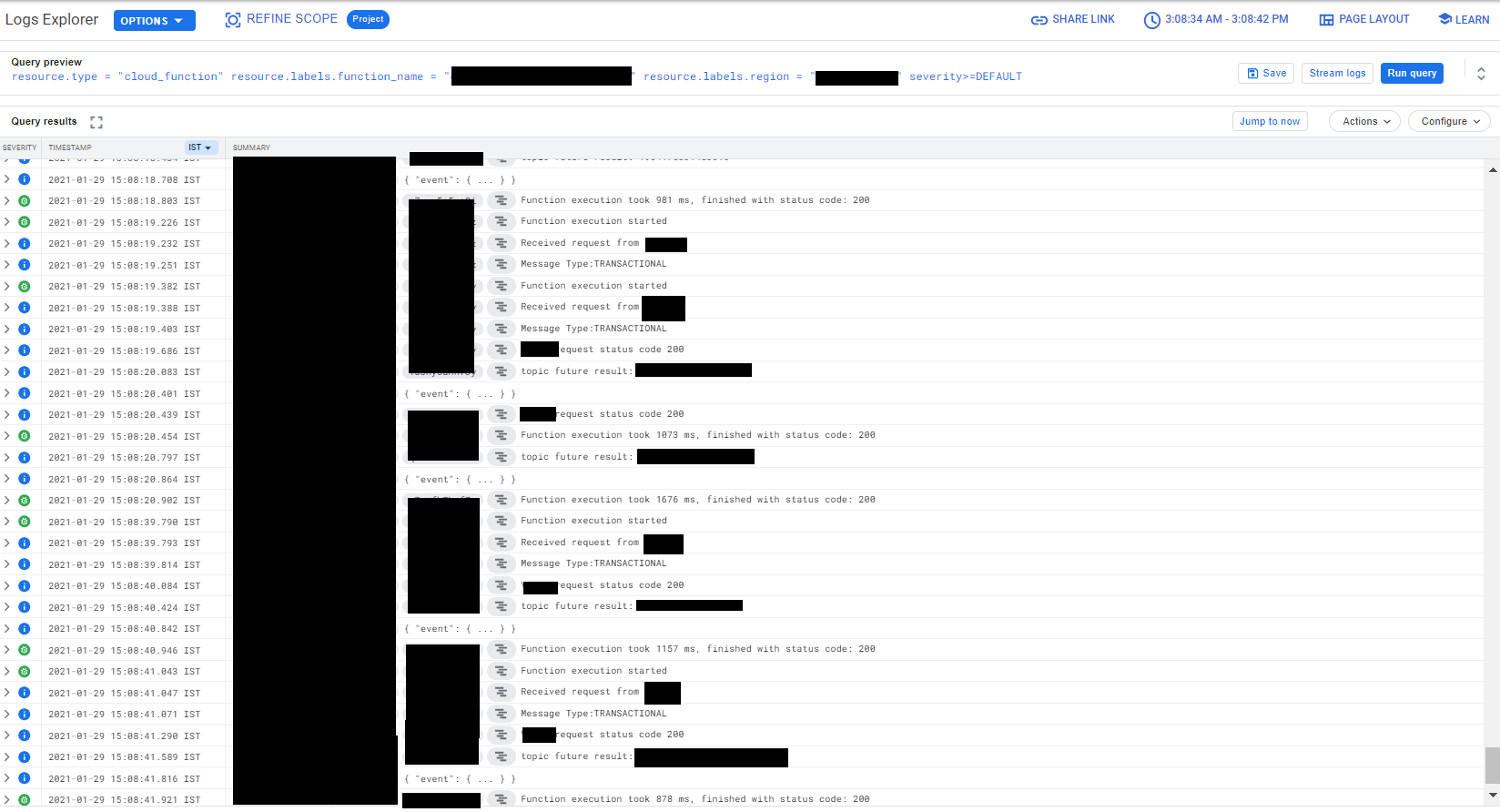 500 error returned from Cloud Run running "gcr.io/endpoints-release/endpoints-runtime-serverless ...