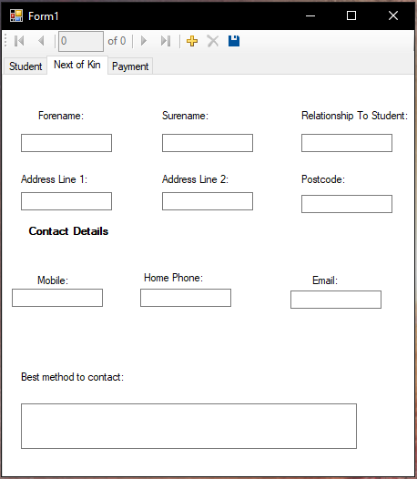 Github Gulam101 Student Database Student Database Vb Net