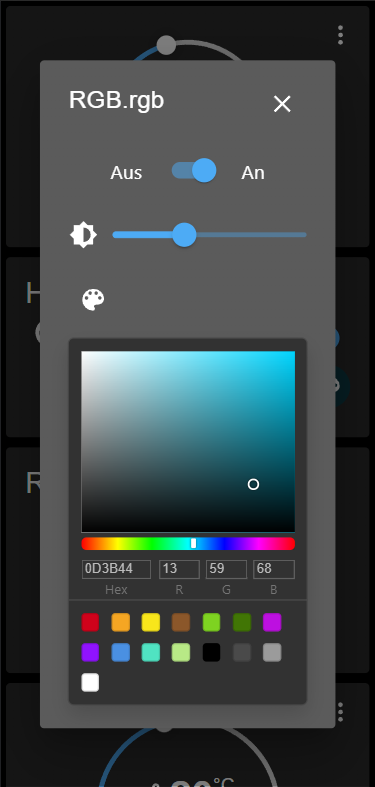 Farbtemleratur bei rgb Licht schwer einzustellen. · Issue #174 · ioBroker/ioBroker.vis-2-widgets ...