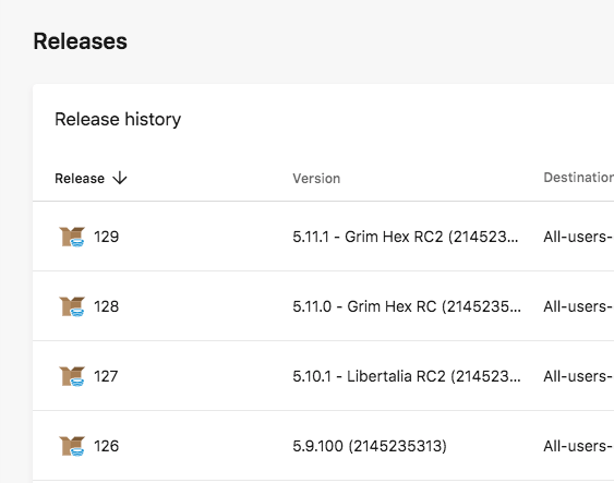 Make "Version" string of releases editable · Issue #1147 · microsoft ...