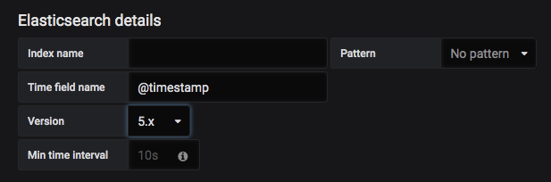 [Feature Request] Support setting version for Elasticsearch datasource · Issue #54 · grafana ...