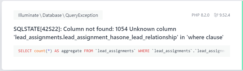 Relationships not searchable · Issue #5773 · thedevdojo/voyager · GitHub