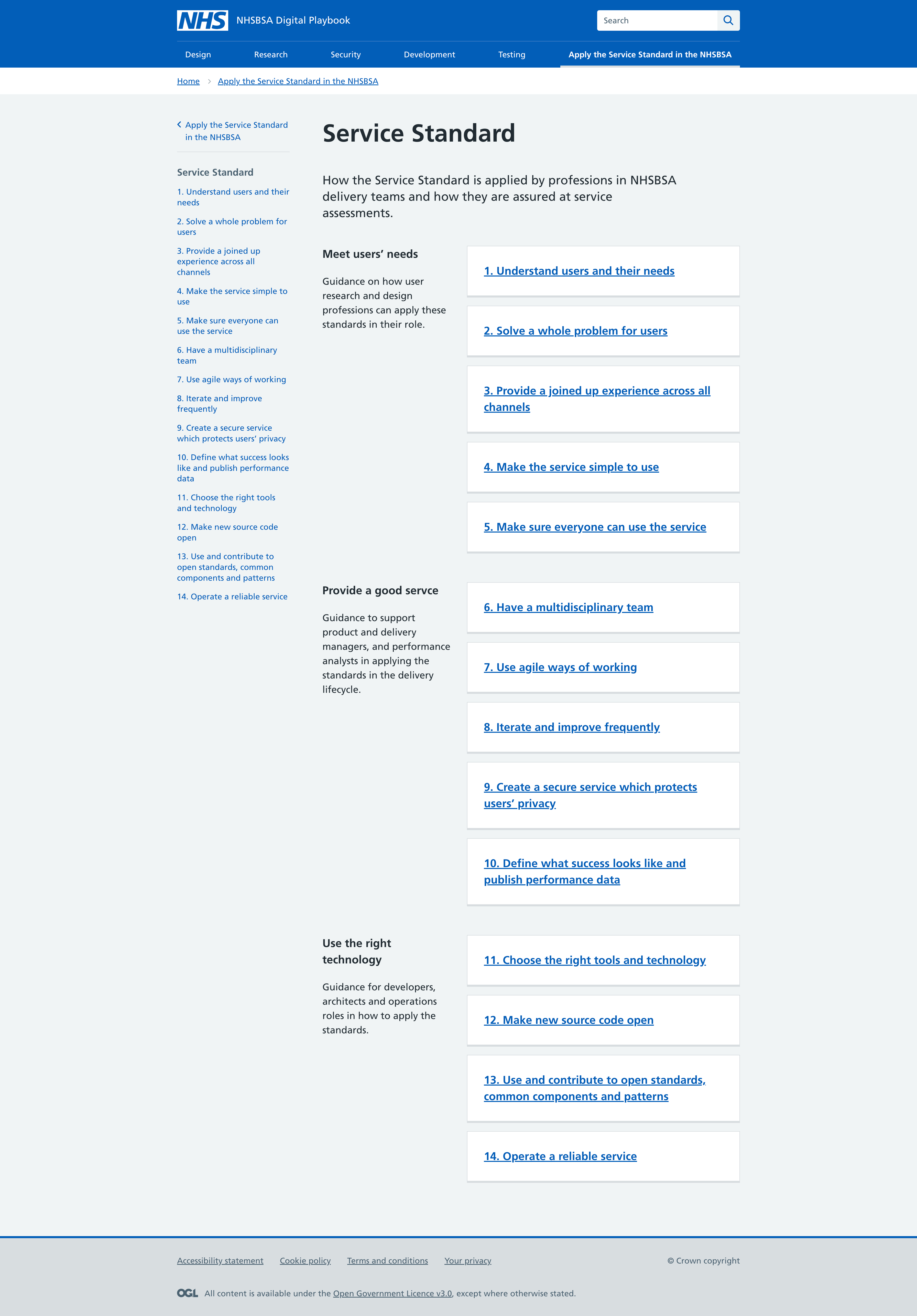 Improve navigation · Issue #124 · nhsbsa/nhsbsa-digital-playbook · GitHub