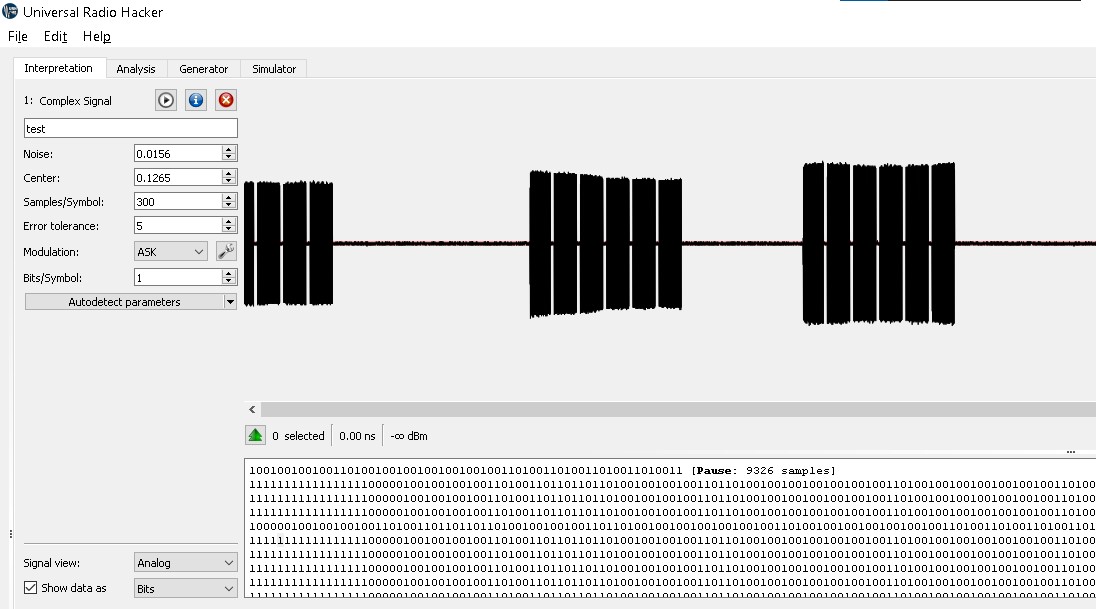 No binary output from urh_cli · Issue #1044 · jopohl/urh · GitHub