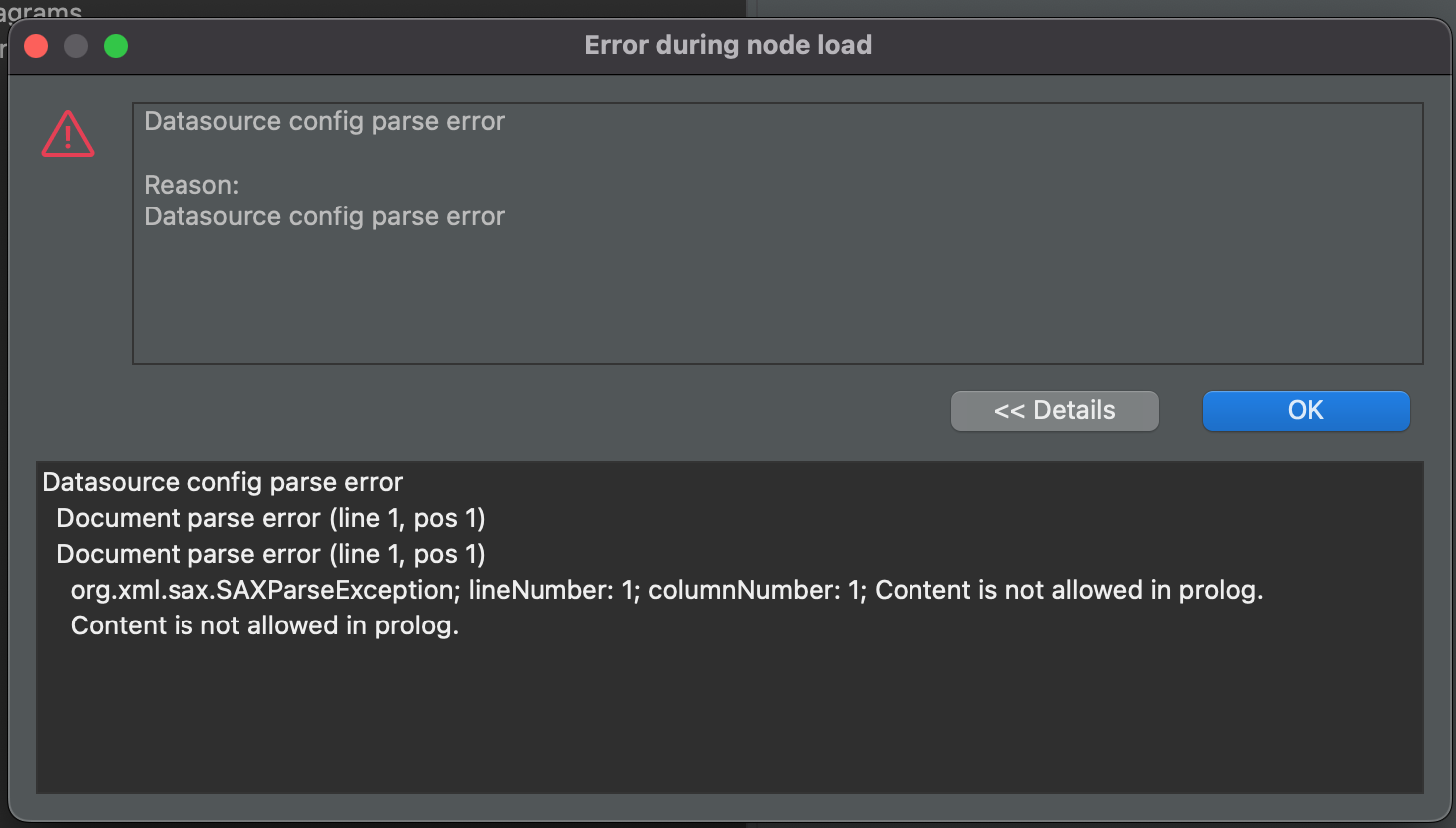 After Install Of Latest Community Edition Getting Datasource Config Parse Error · Issue