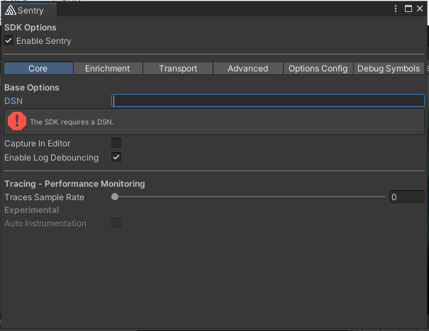 Can not configure for using PROXY · Issue #1134 · getsentry/sentry-unity · GitHub