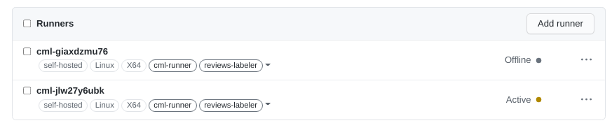 Deploy waits for 'existing' runner which doesn't exist · Issue #610 · iterative/cml · GitHub