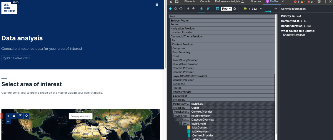 App sporadically crashes · Issue #682 · NASA-IMPACT/veda-ui · GitHub