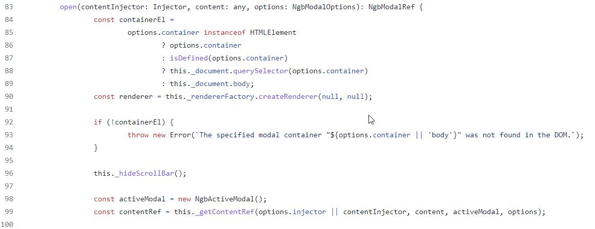 Injected Services In Content Get Re Instantiated In Ang 15 Modal Dialogs · Issue 4445 · Ng 