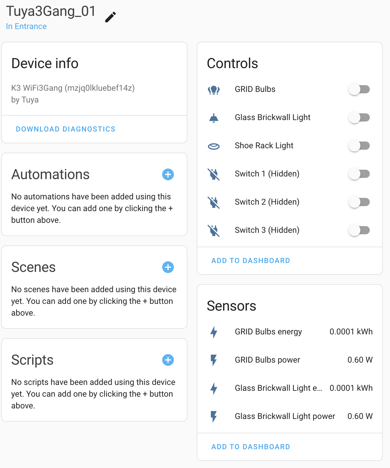 Support for Multi entity devices · Issue #865 · bramstroker/homeassistant-powercalc · GitHub