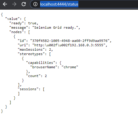 RemoteWebDriver not opening session with alpha 7 grid configuration in C# · Issue #1109 ...