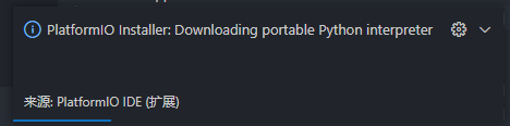 Forever downloading portable Python interpreter · Issue #2358 · platformio/platformio-vscode-ide ...