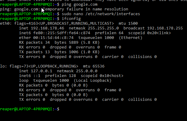 DNS name resolution not working · Issue #4450 · microsoft/WSL · GitHub