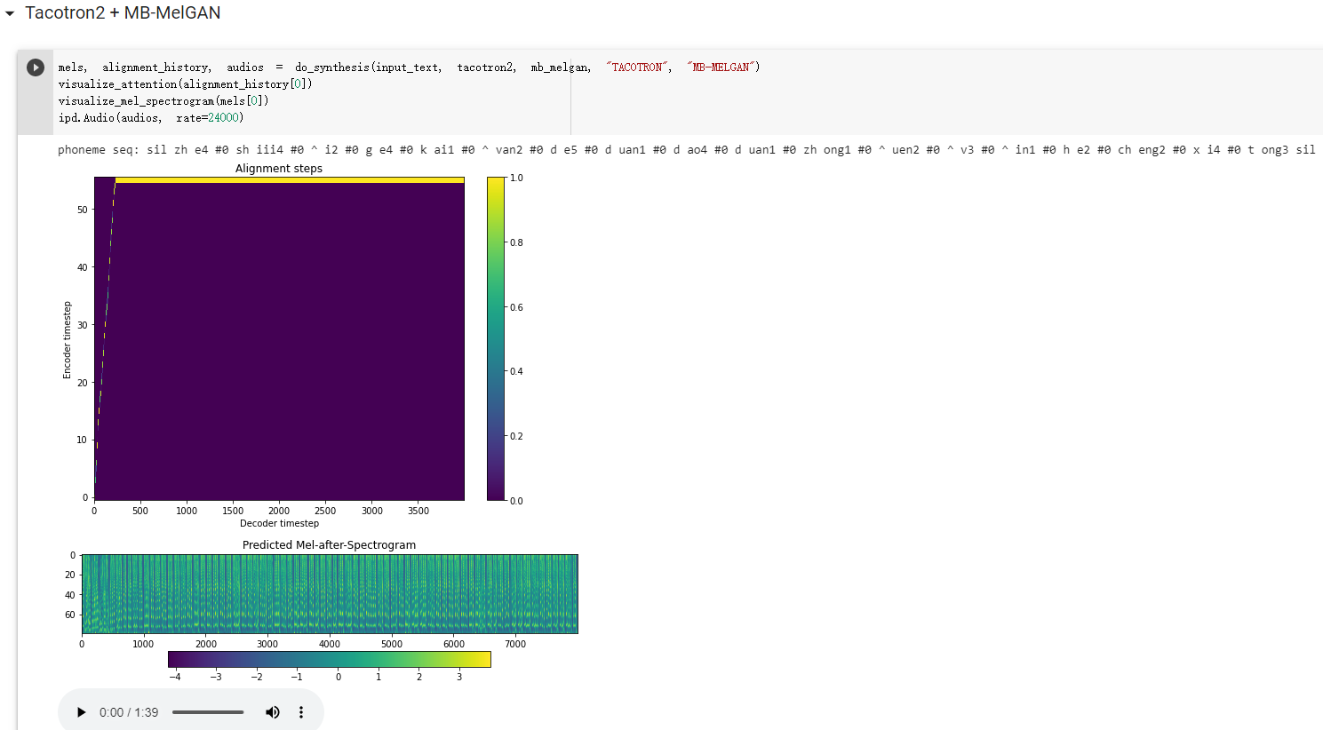 [question] training chinese tacotron2 model with my own wavs · Issue #347 · TensorSpeech ...