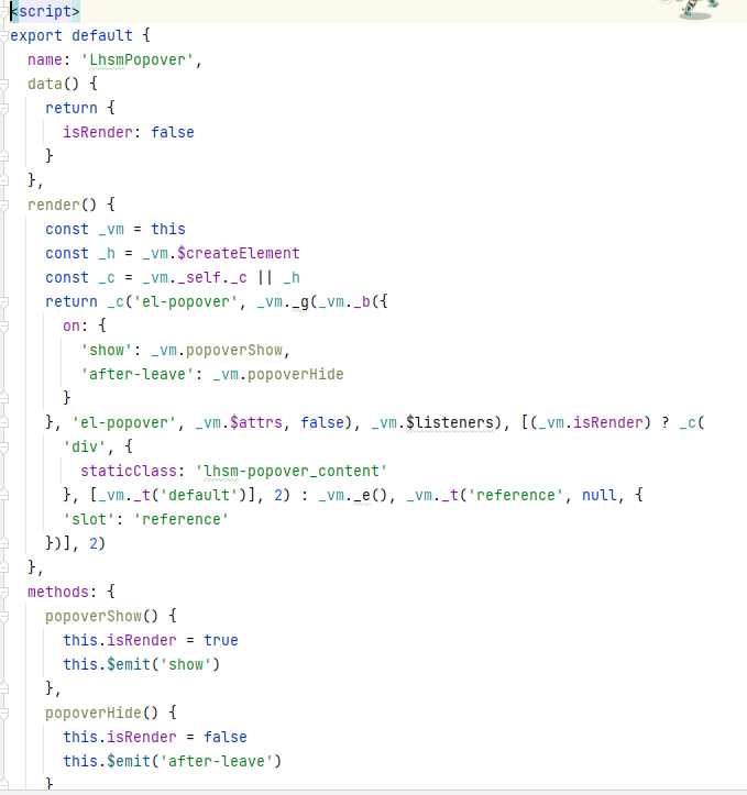 Bug Report 当表格组件el Table里使用弹出层组件el Popover并在弹出层el Popover组件显示另一个表格的时候会出现行hover效果失效 · Issue