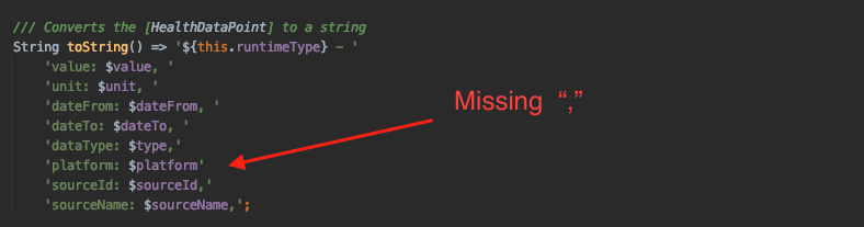 [Heath 3.1.1+1] SourceId and Platform have no separation in the data ...