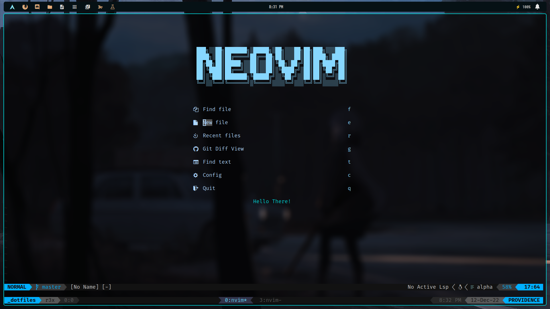 GitHub - edr3x/.dotfiles: dotfiles for AwesomeWM, Neovim, and many other tools i use