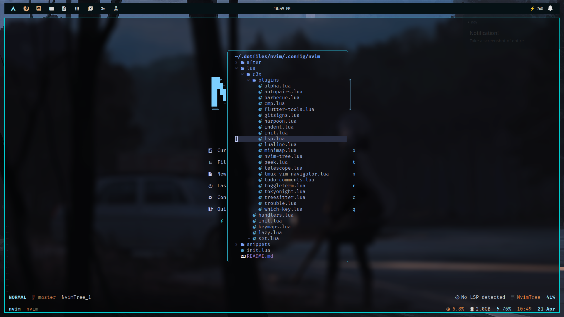 GitHub - edr3x/nvim: seperate nvim config