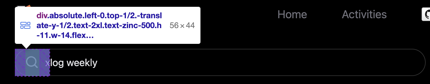 [UI Bug] 搜索栏图标挡住了部分文字，导致鼠标无法把光标移到文字前而是触发搜索 · Issue #408 · Crossbell-Box/xLog · GitHub