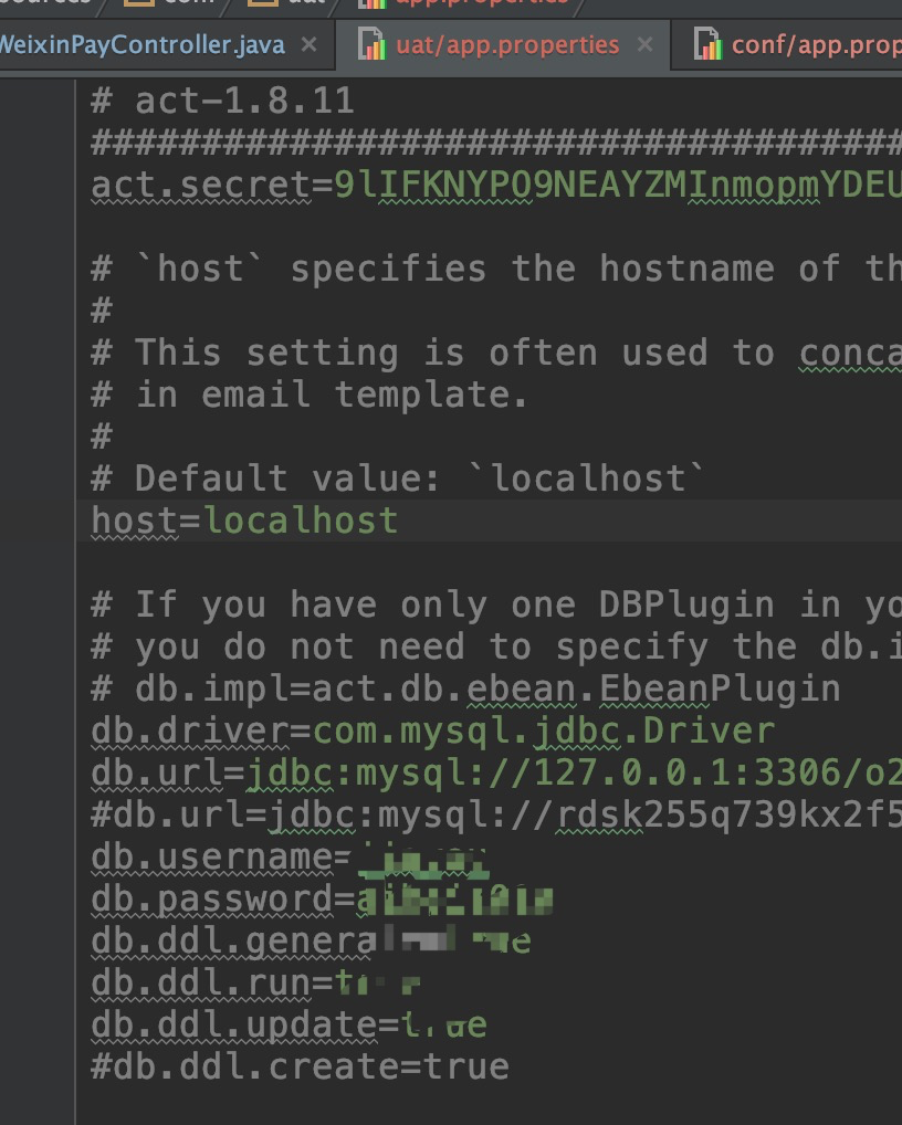False Warning Message On Db Configuration · Issue 953 · Actframework Actframework · Github