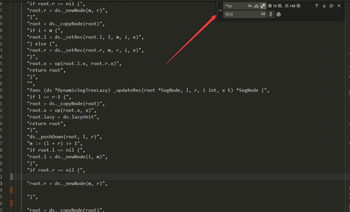 vscode里替换空行/多文件替换 · Issue #205 · 981377660LMT/ts · GitHub