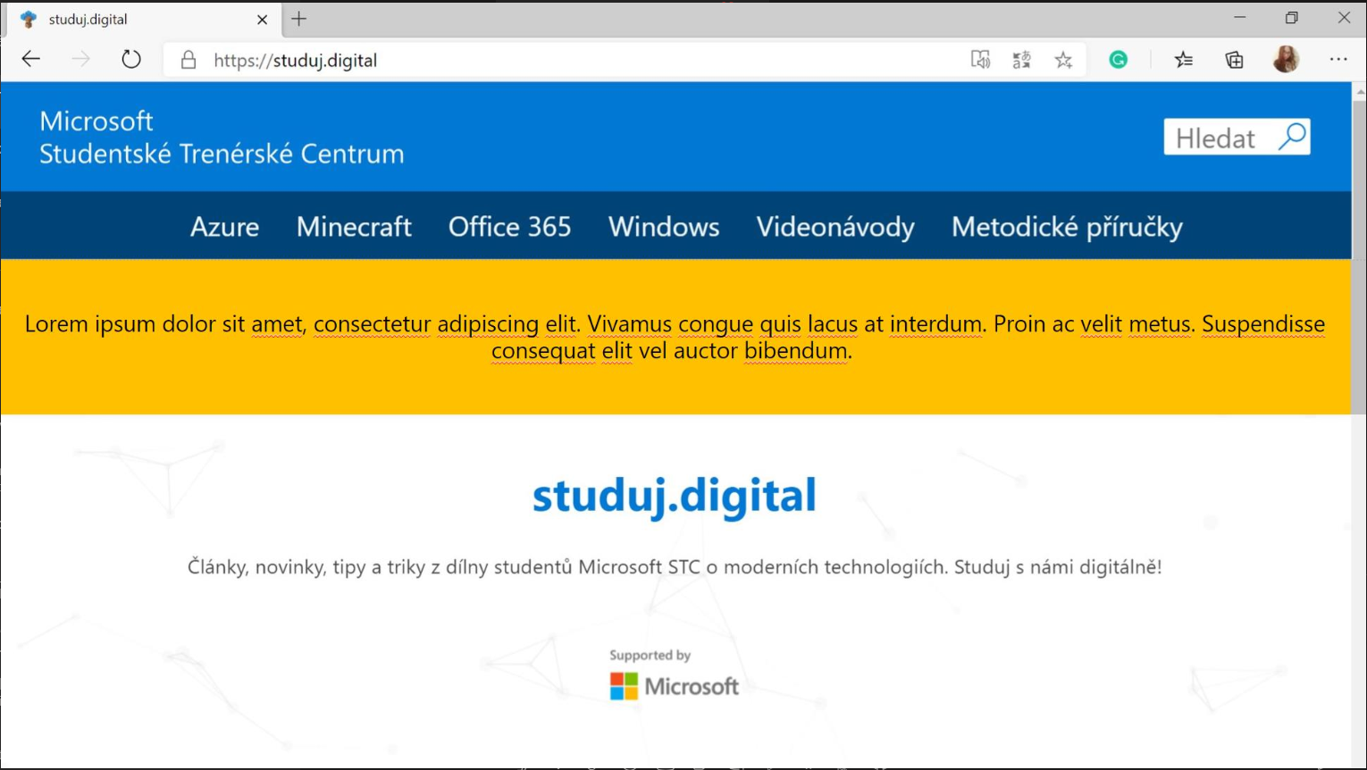Banner with invitation to STC 2020 · Issue #28 · StudentTraineeCenter/stcblog-wp · GitHub