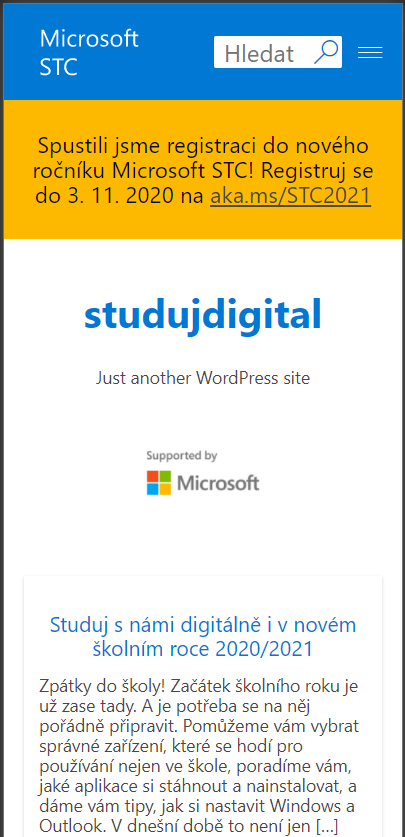 Banner with invitation to STC 2020 · Issue #28 · StudentTraineeCenter/stcblog-wp · GitHub