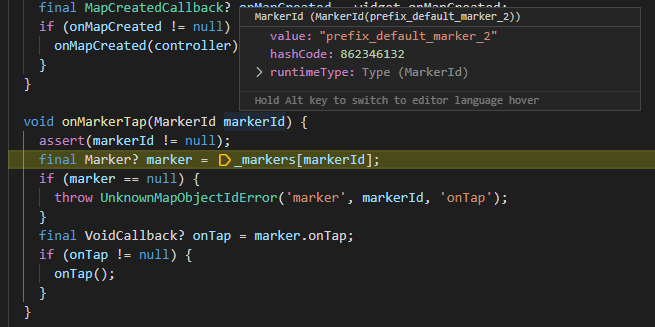 [Google_maps_flutter] Performing a tap or drag gesture on extended ...