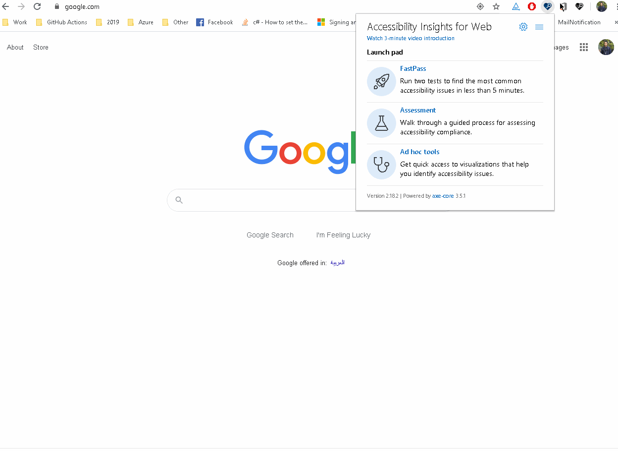Error when switching off the "reflow-ui" flag in the getting-started ...