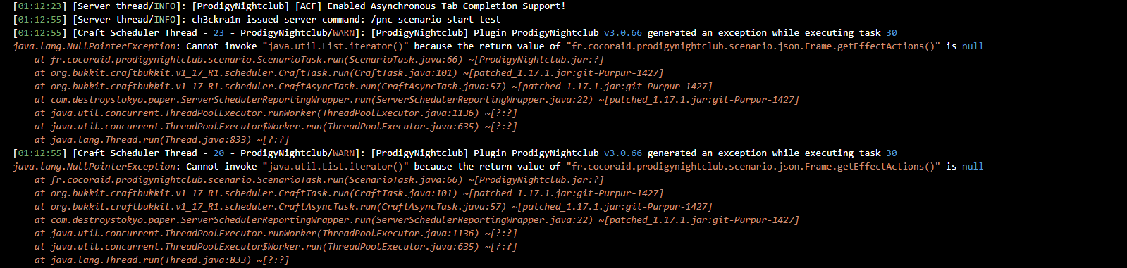 Console spam · Issue #15 · corentingosselin/ProdigyNightclubWiki · GitHub