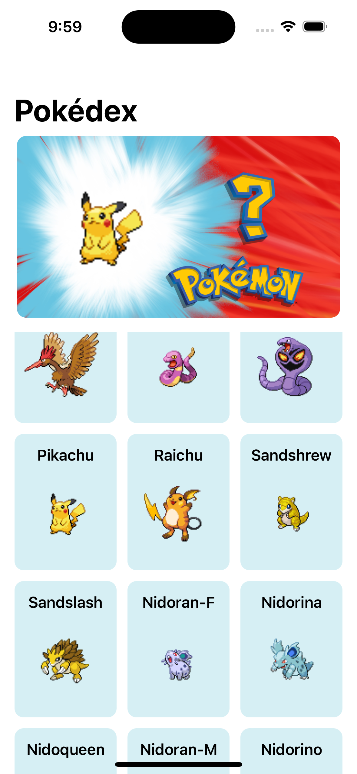 GitHub - James020118/Pokedex: A iOS Pokedex app made with SwiftUI and Combine