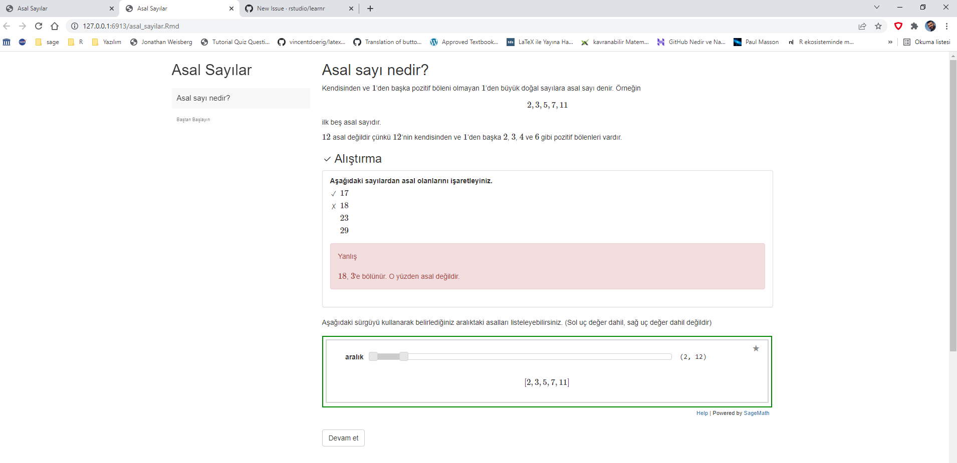 Sage cell works on local server but not on web server · Issue #671 · rstudio/learnr · GitHub