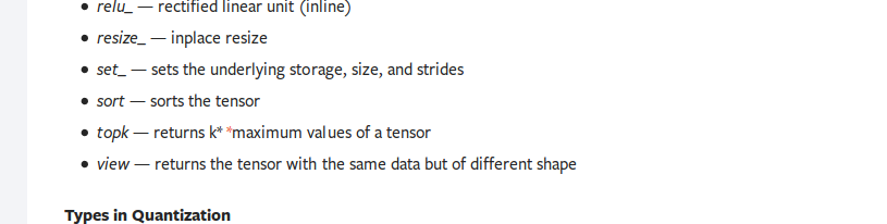 Odd Formatting In Quantization Rst · Issue 27618 · Pytorch Pytorch · Github