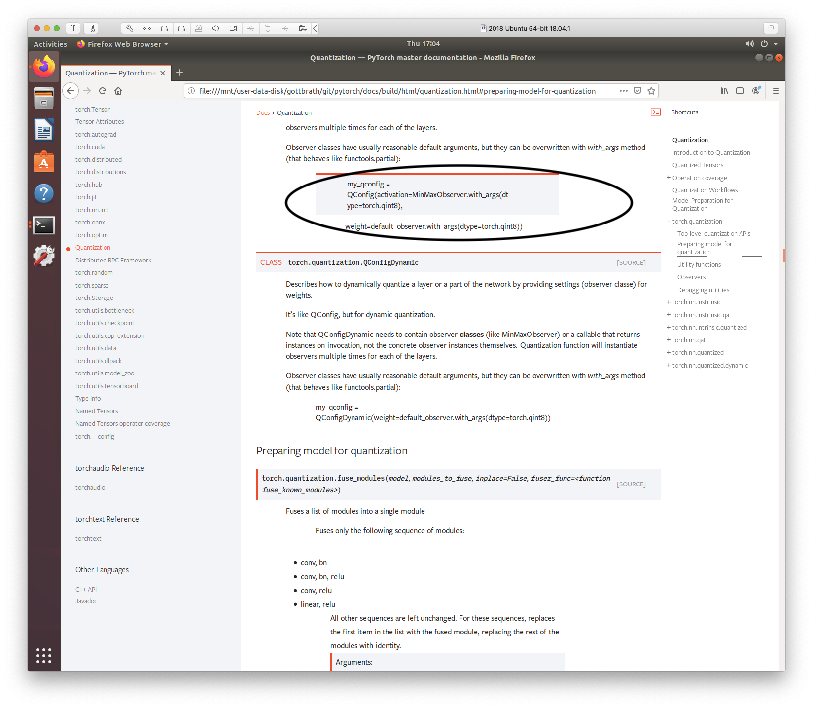 rendering issue on QConfig · Issue #30283 · pytorch/pytorch · GitHub