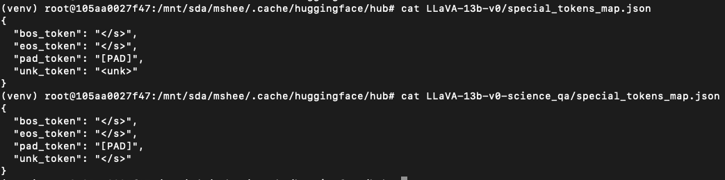 Inconsistent Special Token in Tokenizer · Issue #70 · haotian-liu/LLaVA · GitHub