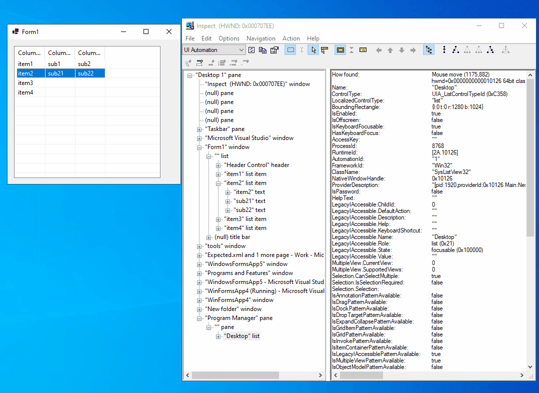 [Accessibility]Inspect: There is an additional “”edit node in Inspect when ListView item in edit ...