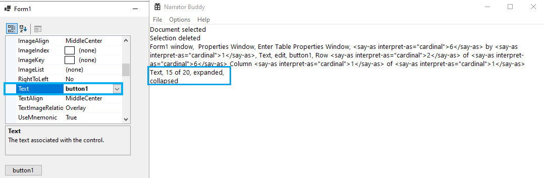 [Accessibility] There is no ExpandCollapse pattern support for such properties which drop-down ...