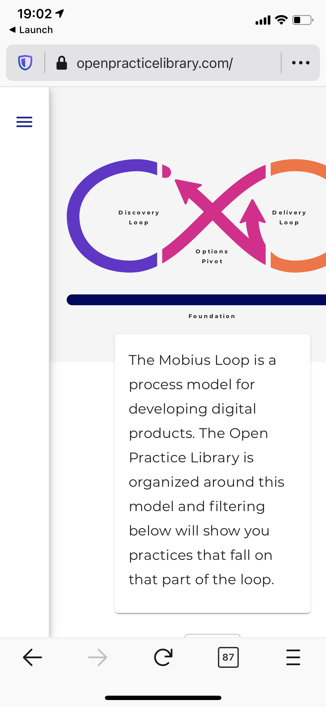 New skin doesn’t look good on mobile browser · Issue #1204 · openpracticelibrary ...