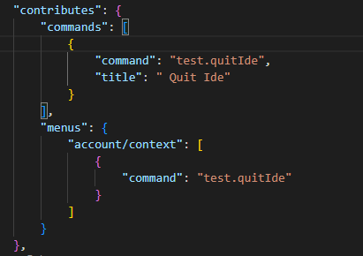 How do I add a button to 'accounts/context' through ‘vscode Plugin API’? · Issue #5766 ...