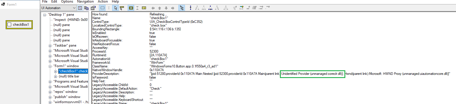 CheckBox control does not support UIA accessibility · Issue #3227 · dotnet/winforms · GitHub