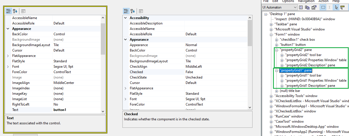 Accessibility: PropertyGrid child tables have identical names · Issue #1864 · dotnet/winforms ...