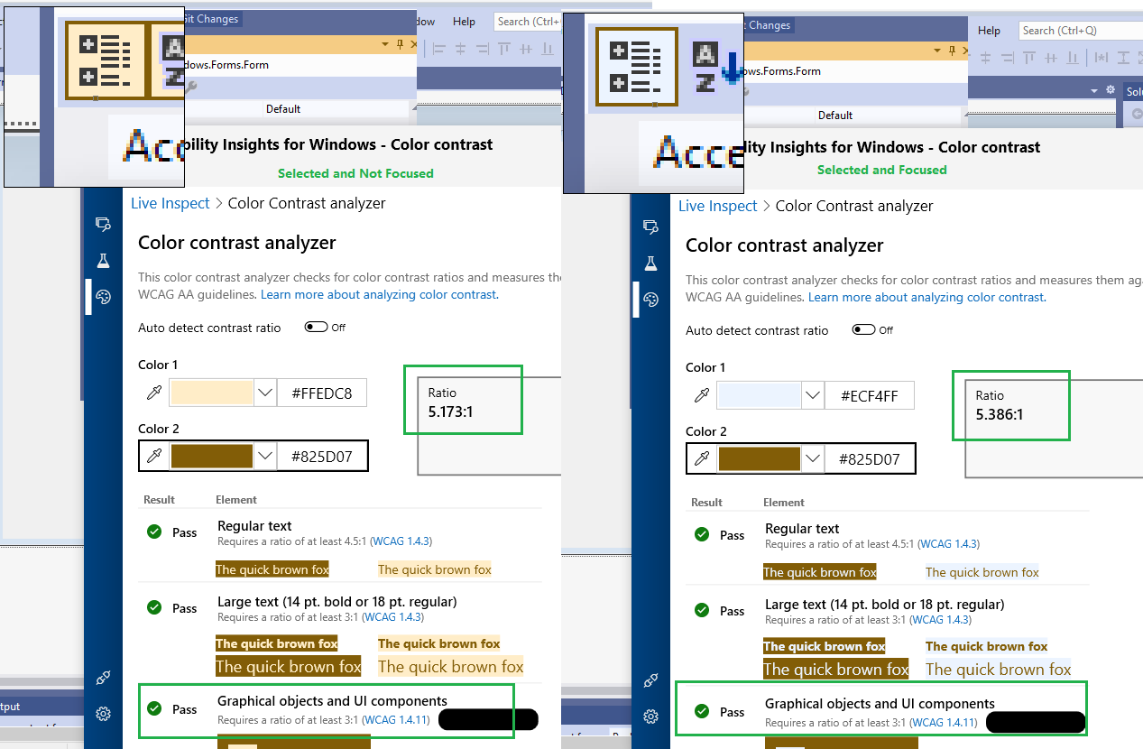 [Accessibility] Keyboard focus is not clearly visible on "Categorized ...