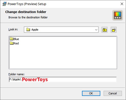 complete the 'PowerToys' folder path automatically when Setup · Issue ...