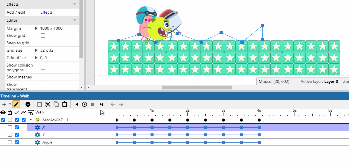 [animate] Use shortcut keys(Crtl+→) to Next master keyframe does not update · Issue #5749 ...